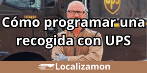 Programar recogida con UPS