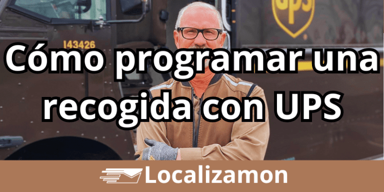 Programar recogida con UPS